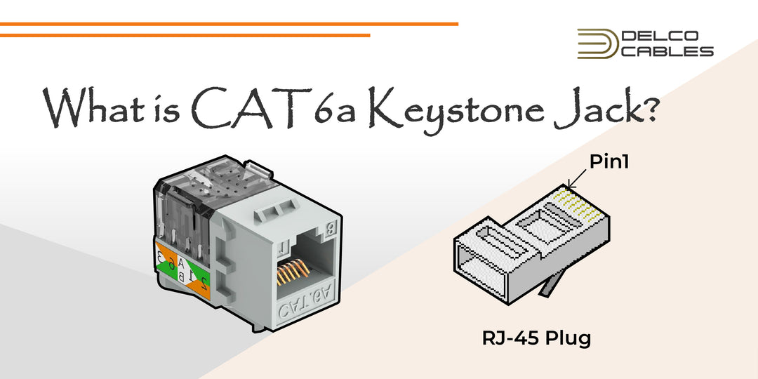 Everything You Need to Know About Cat6a Keystone Jack – Delco Cables