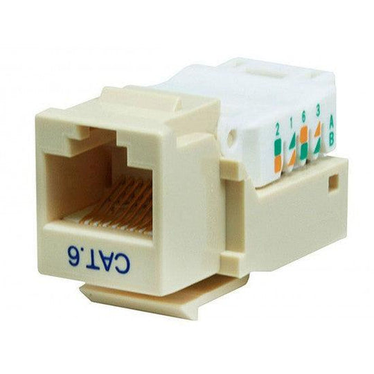 CAT6 TOOLLESS KEYSTONE JACKS PACK OF 50 – Delco Cables